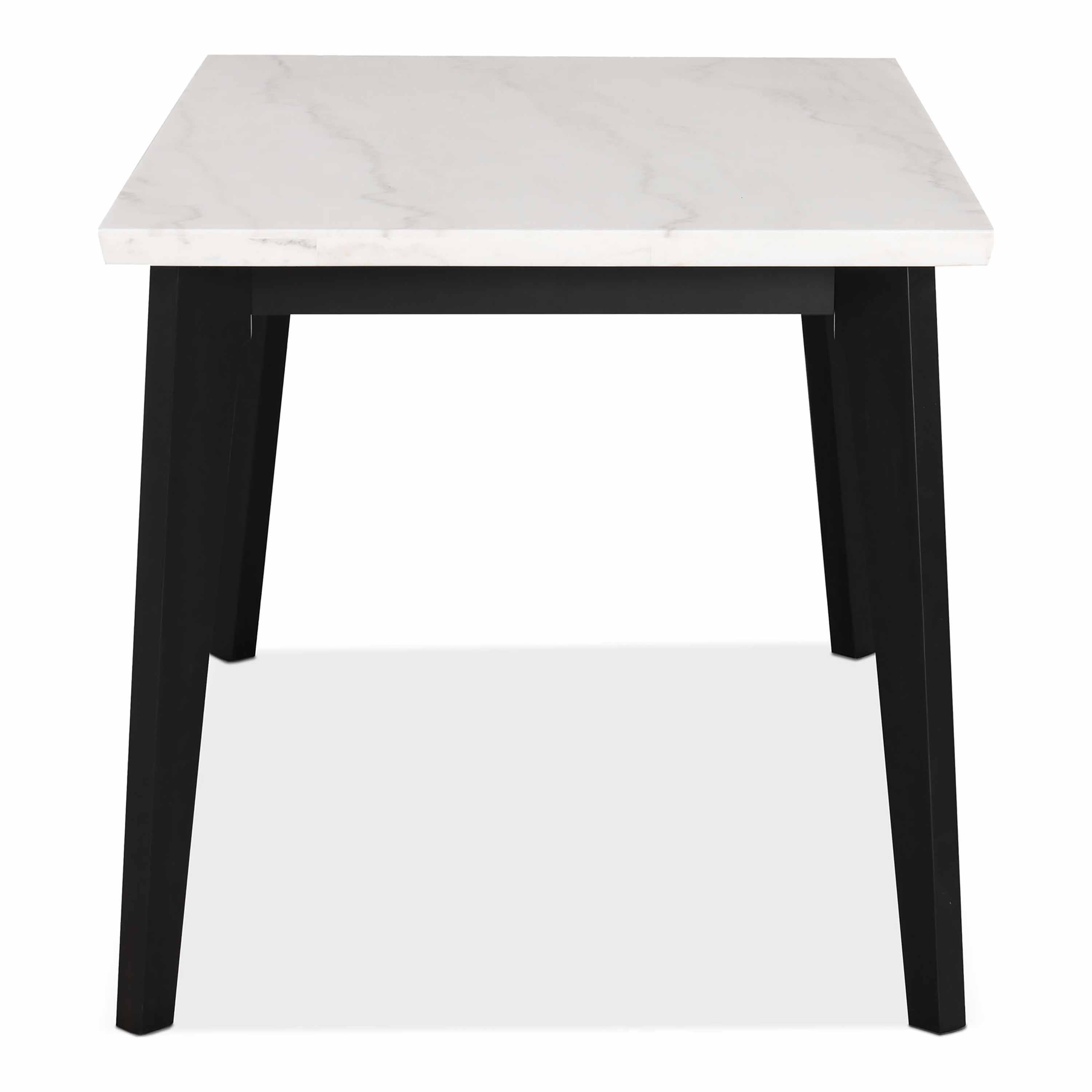 Corrigan Studio Woburn Rectangular Counter Height Marble Dining Table ...
