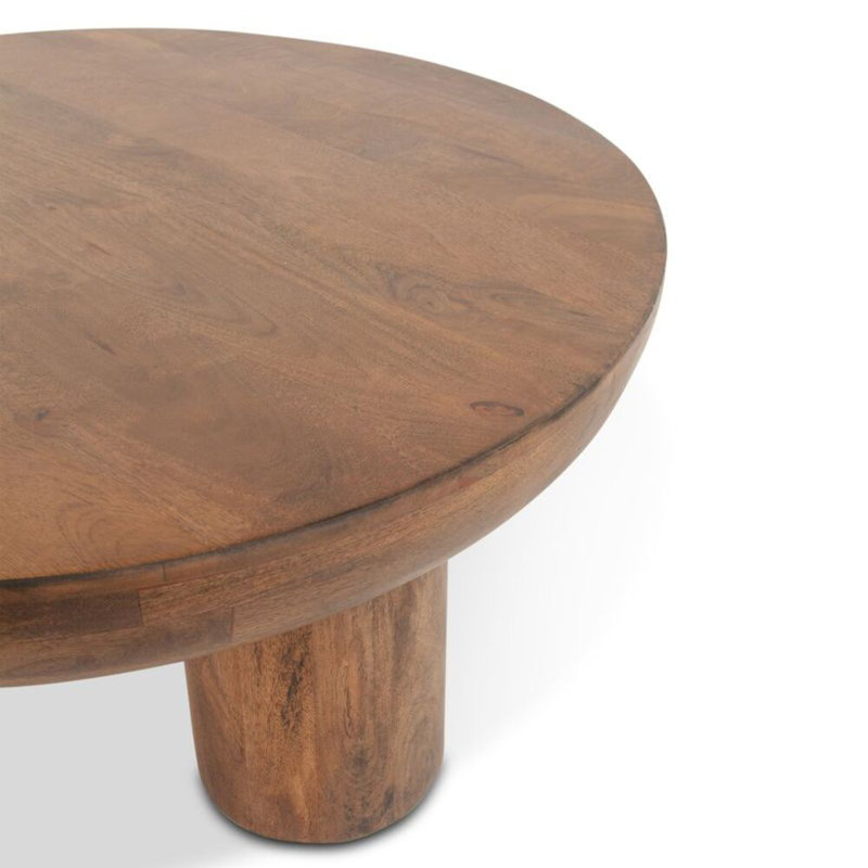Home Trends & Design Noto 39" Coffee Table In Acorn Brown | Perigold