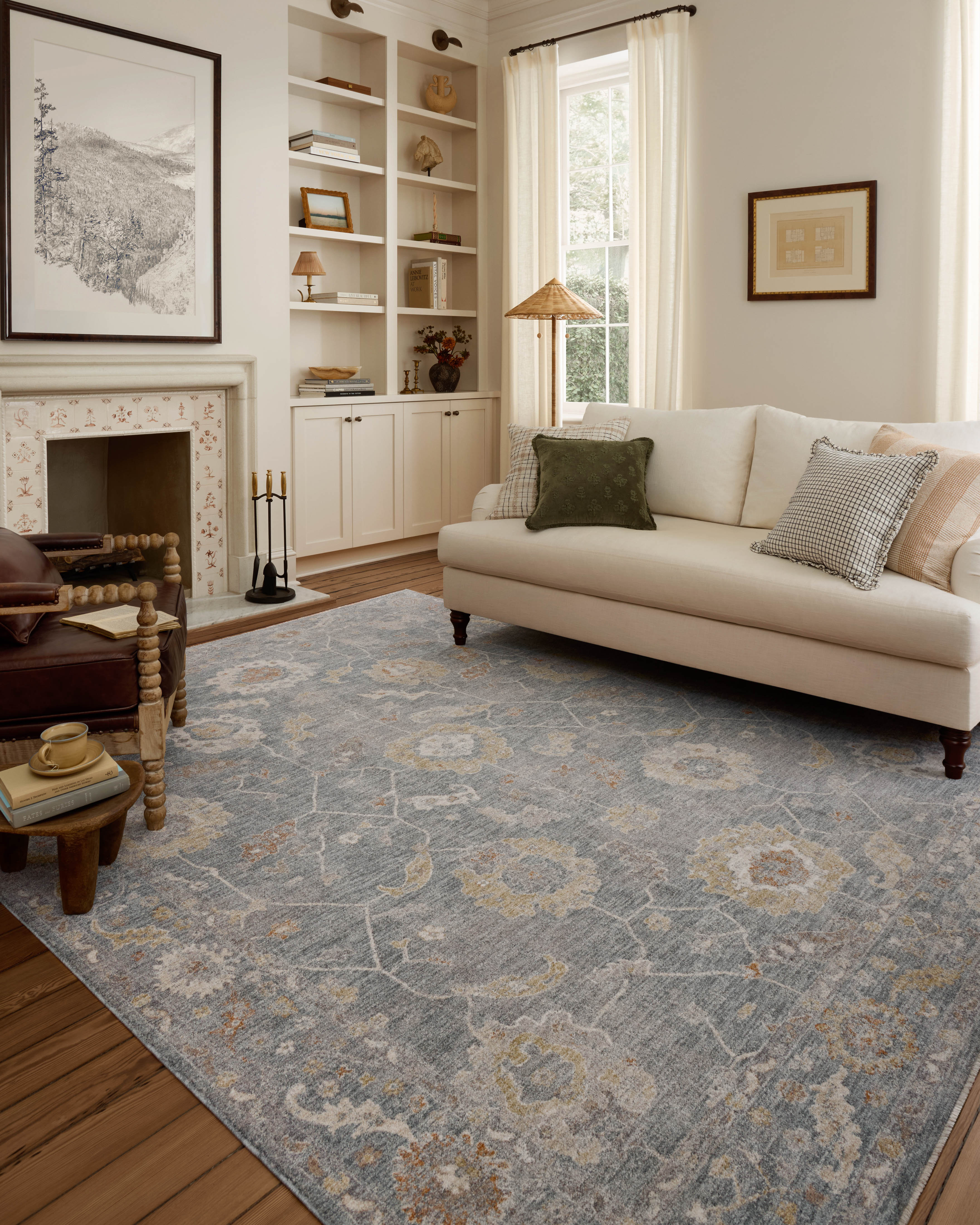 Chris Loves Julia x Loloi Louisa Ocean Sunset Area Rug | Wayfair