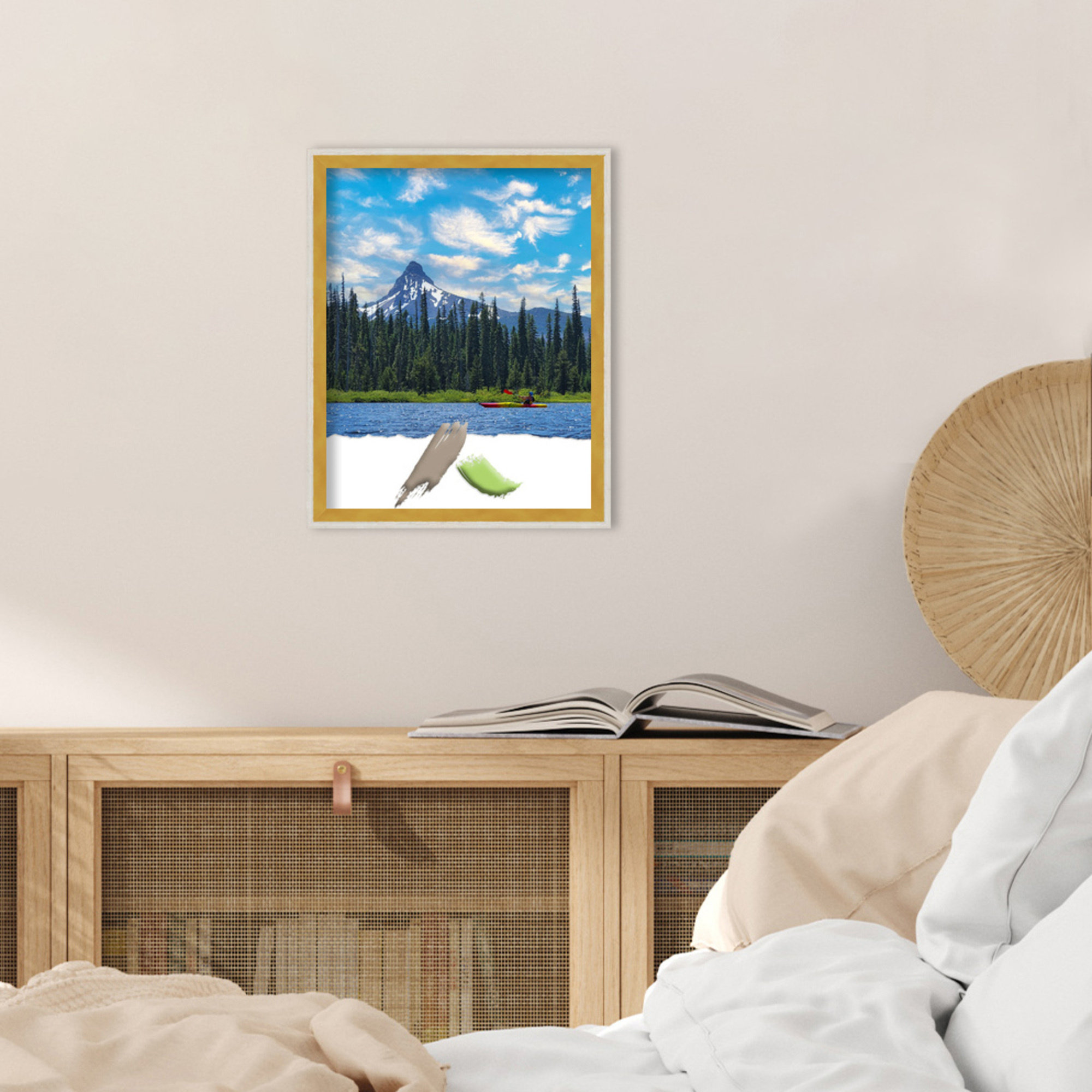 Everly Quinn Zerick Wood Picture Frame | Wayfair