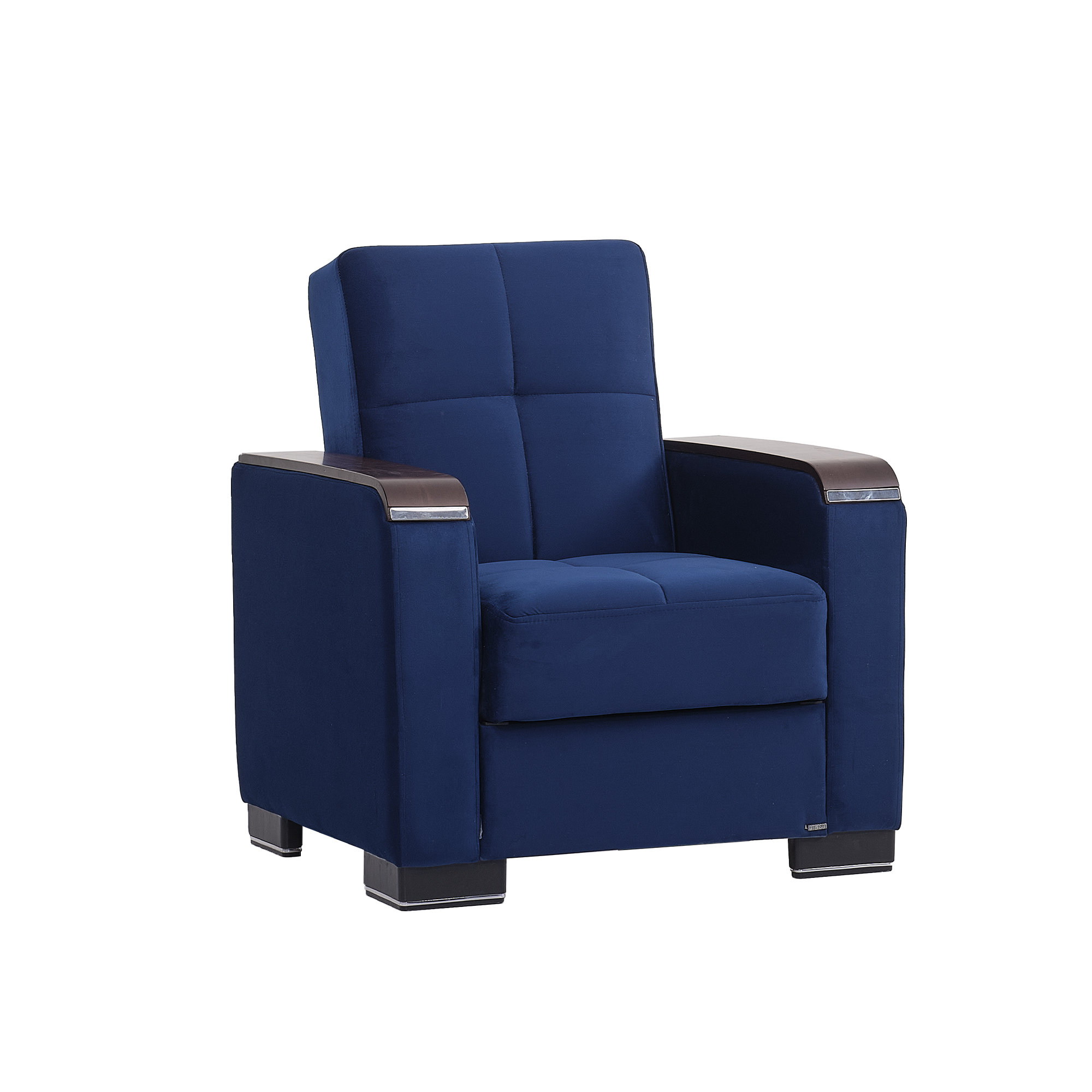 Ottomanson Legacy X Fabric Upholstered Convertible 3-in-1 Sleeper Arm ...