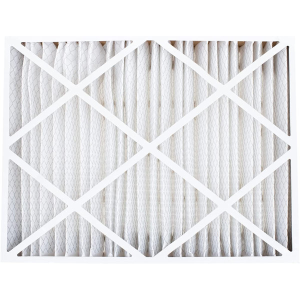 Filterbuy 21x27x5 Air Filter MERV 8, Pleated HVAC AC Furnace Filters ...