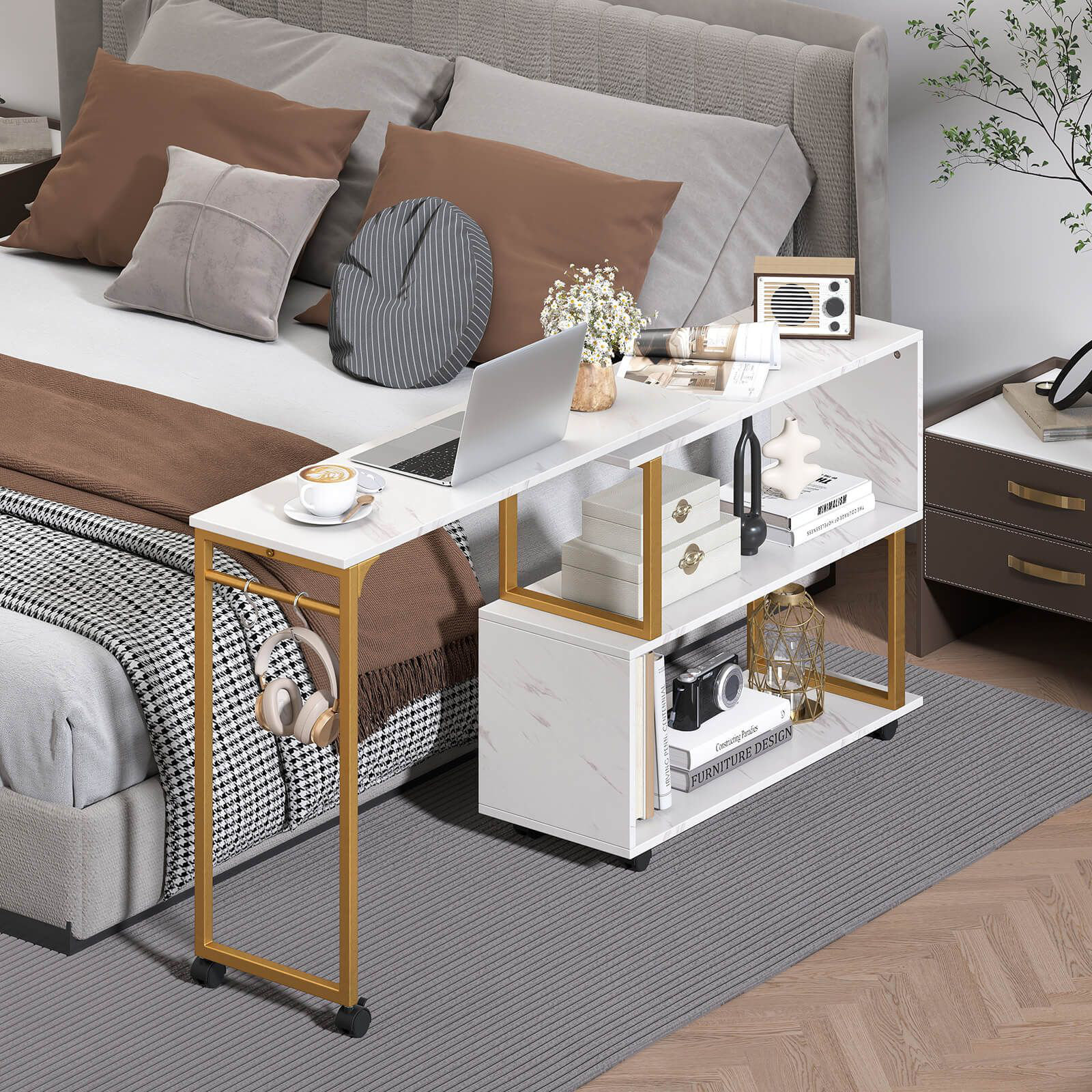 Fairmont Park Rotating Sofa Side Table | Wayfair.co.uk