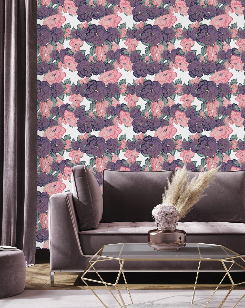 Red Barrel Studio® Khalise Floral Wallpaper - Wayfair Canada