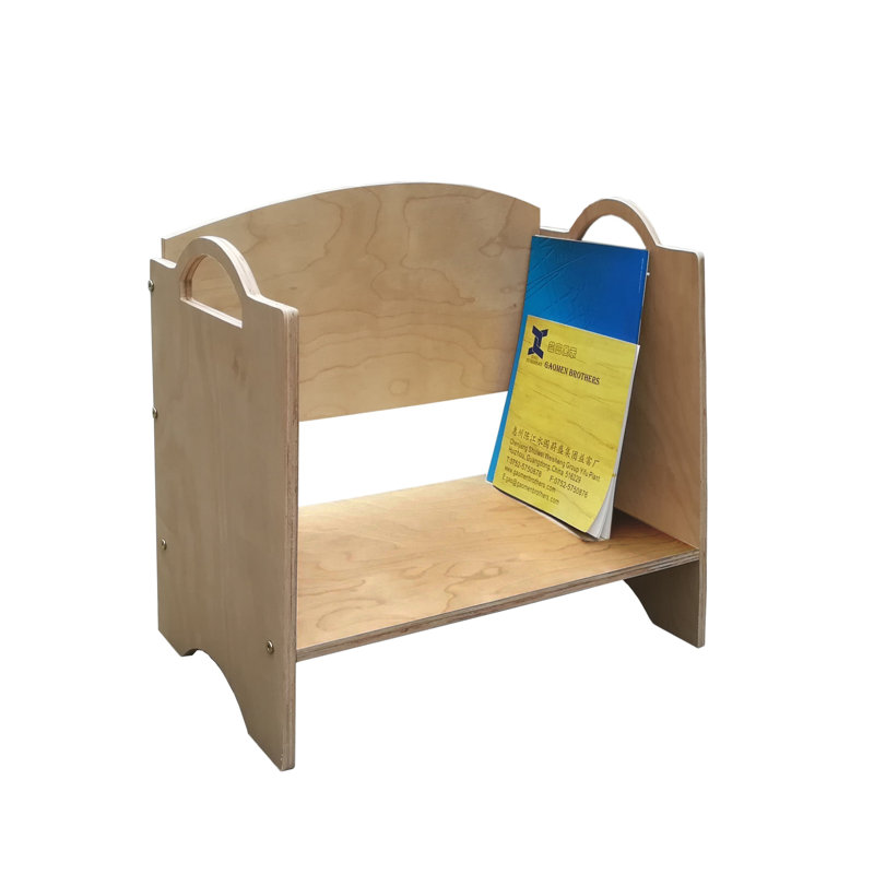 Winston Porter Stackable Bookshelf Wooden Book Rack Book Organizer ...