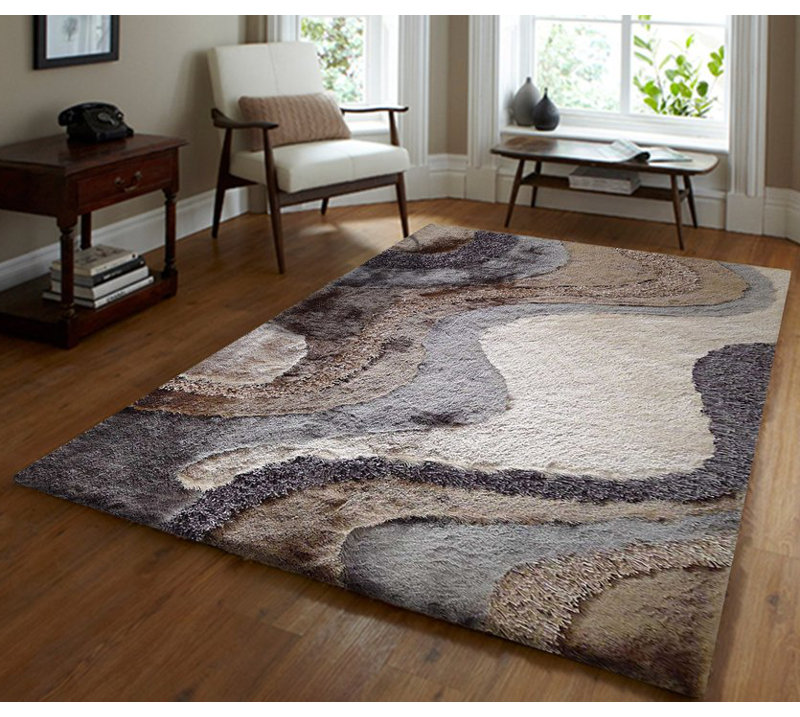 Ebern Designs Boehme Hand Tufted Abstract Rug & Reviews | Wayfair