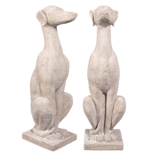 Design Toscano Italian Whippet Sentinel Dog Statue | Wayfair