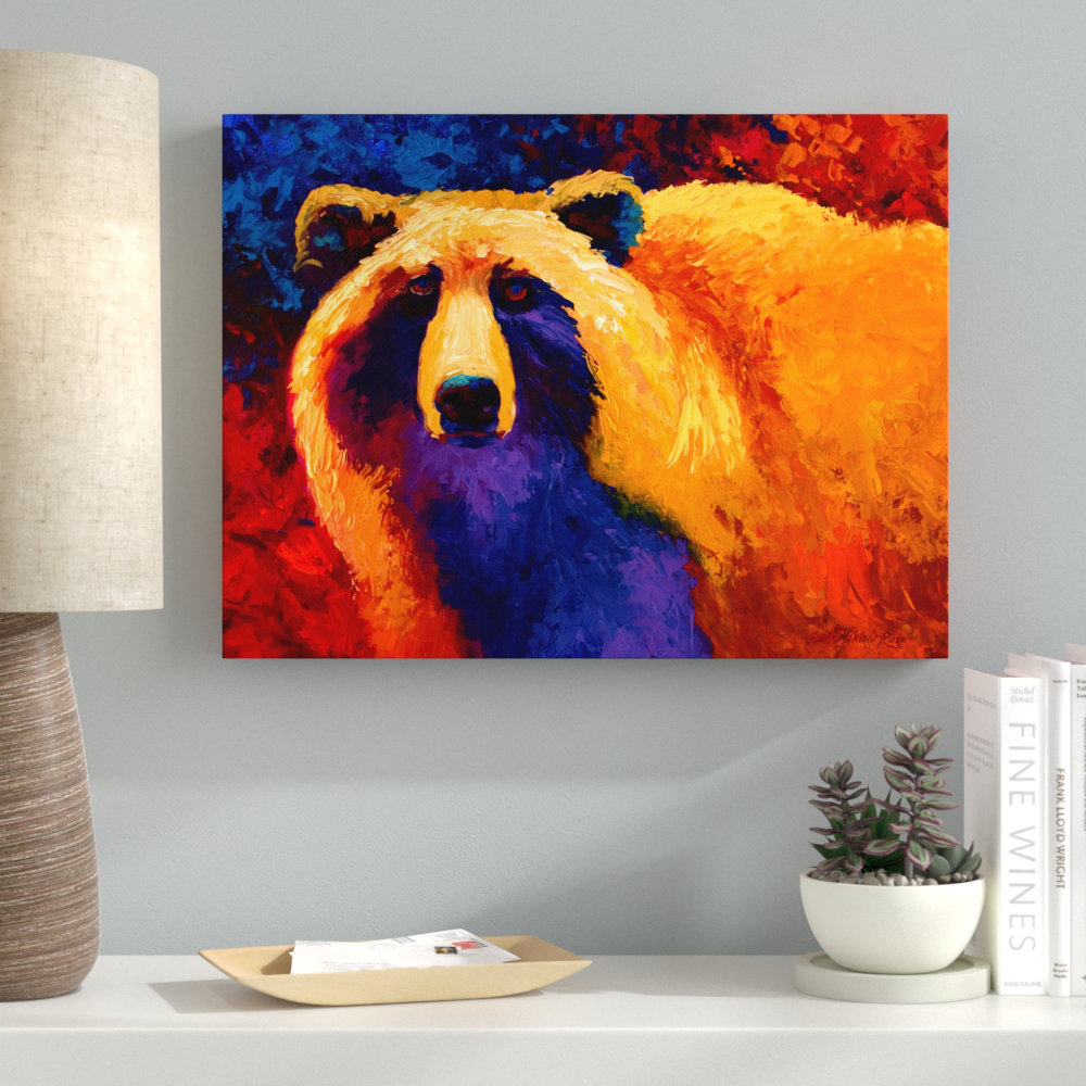 Latitude Run® 'Ab Grizz II' by Marion Rose - Print on Canvas - Wayfair ...