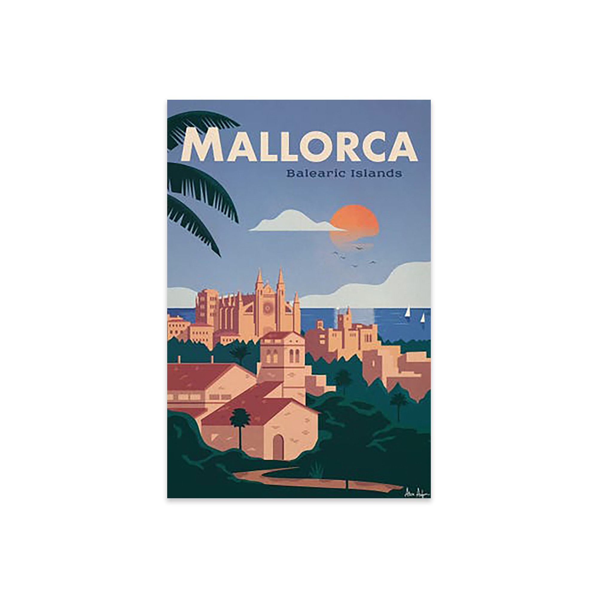 Trinx Mallorca Print On Acrylic Glass | Wayfair