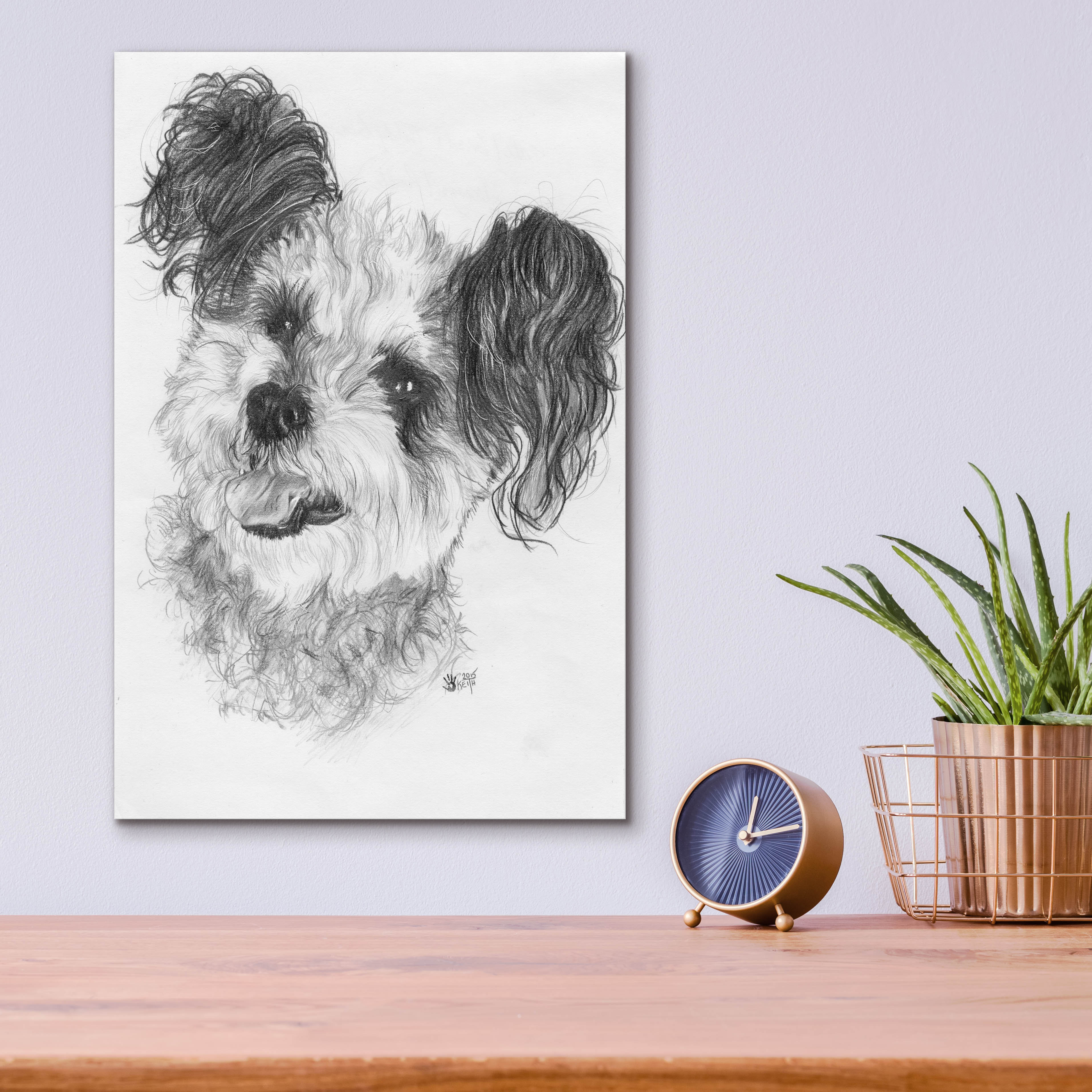 Red Barrel Studio Teddy Bear by Barbara Keith - Unframed Print ...