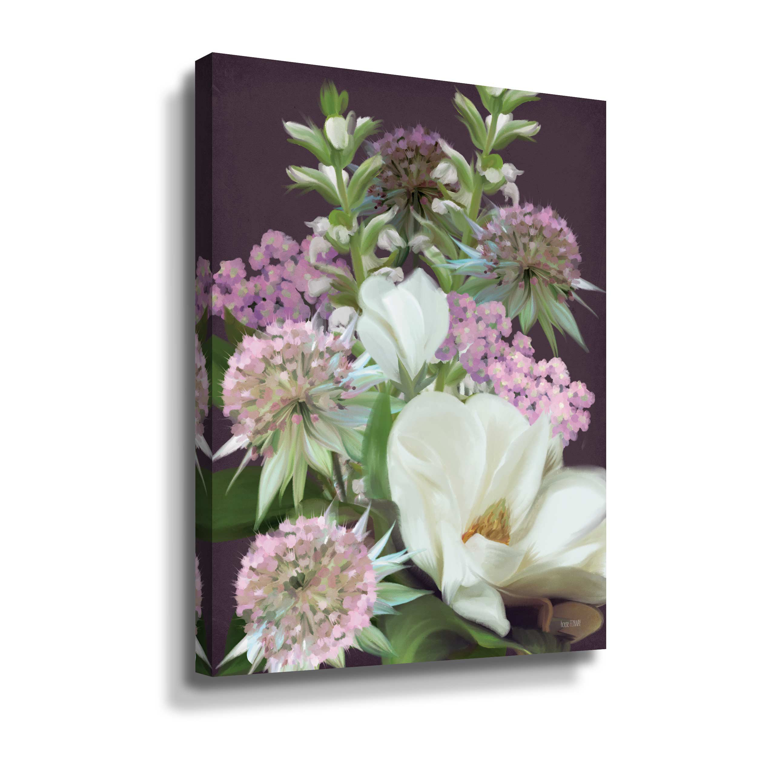 Winston Porter Wild Plum Bouquet - Painting on Canvas - Wayfair Canada