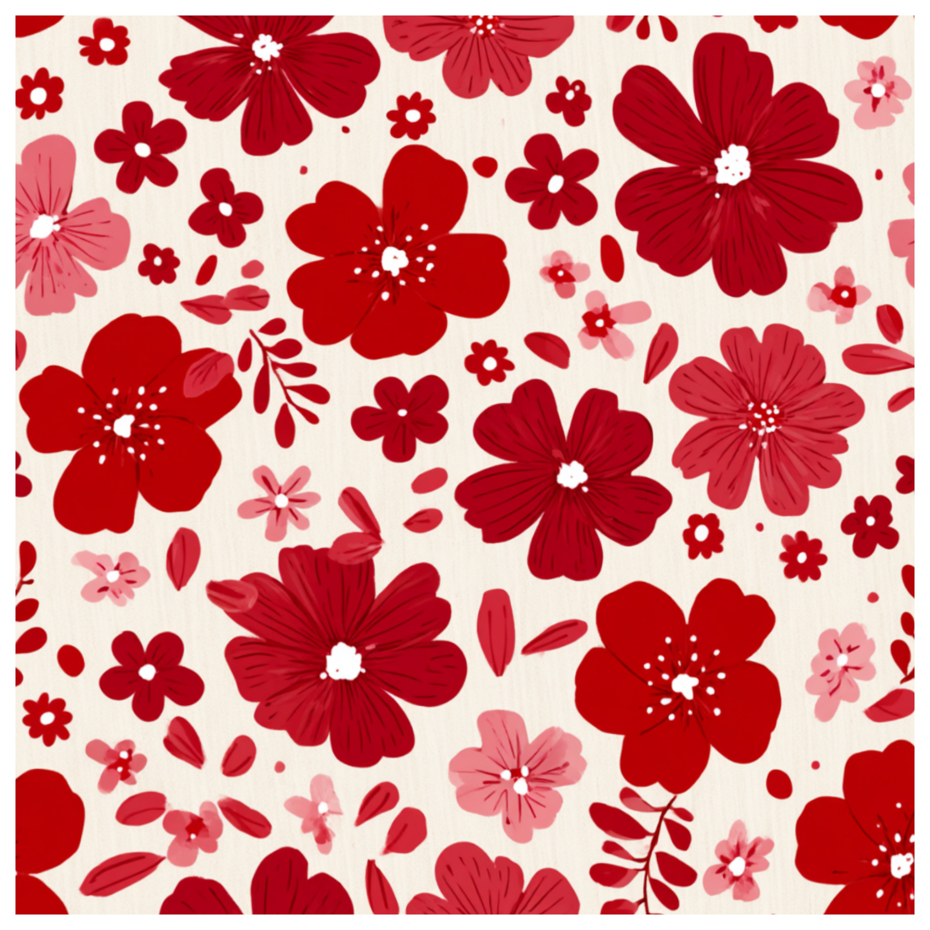 Red Barrel Studio® Floral Canvas Gallery Wrap - Nature Wall Decor in ...