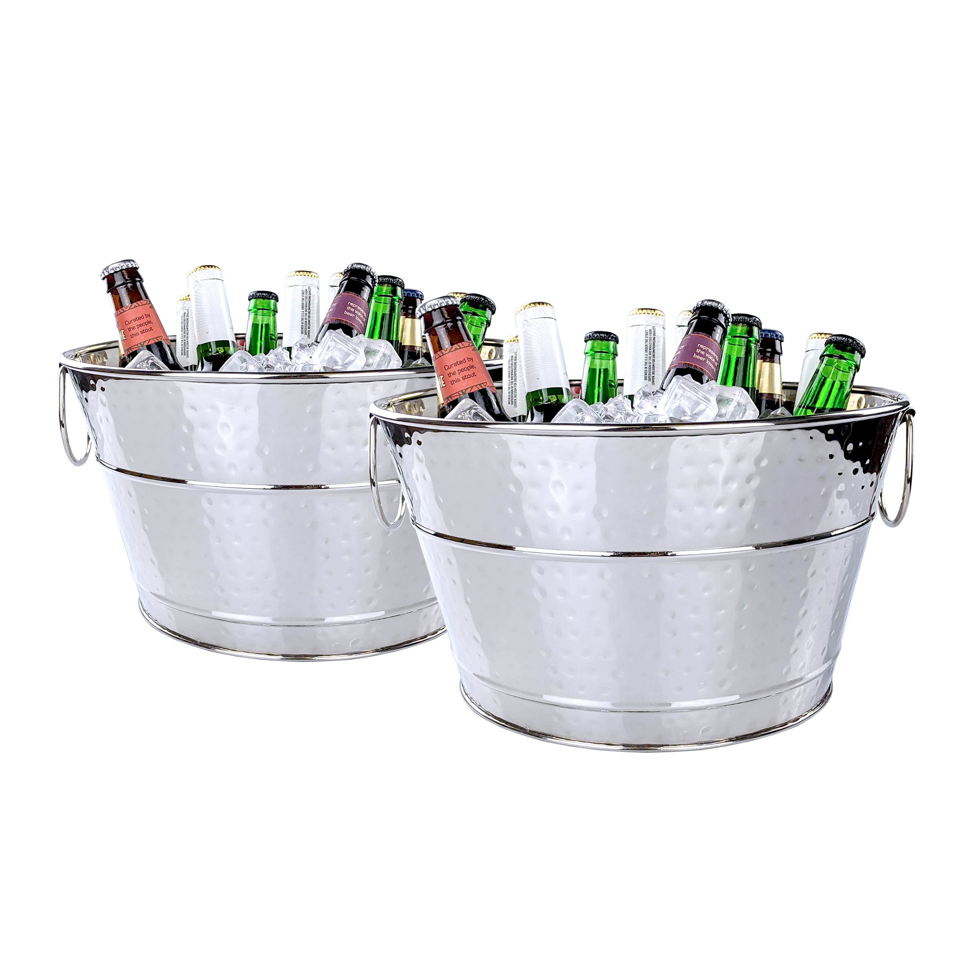 Red Barrel Studio® Zunera Metal Beverage Tub | Wayfair