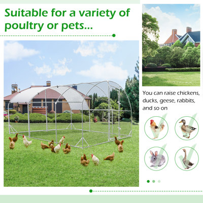 Tucker Murphy Pet™ Dervon 195 Square Feet Walk In Chicken Run For Up To ...