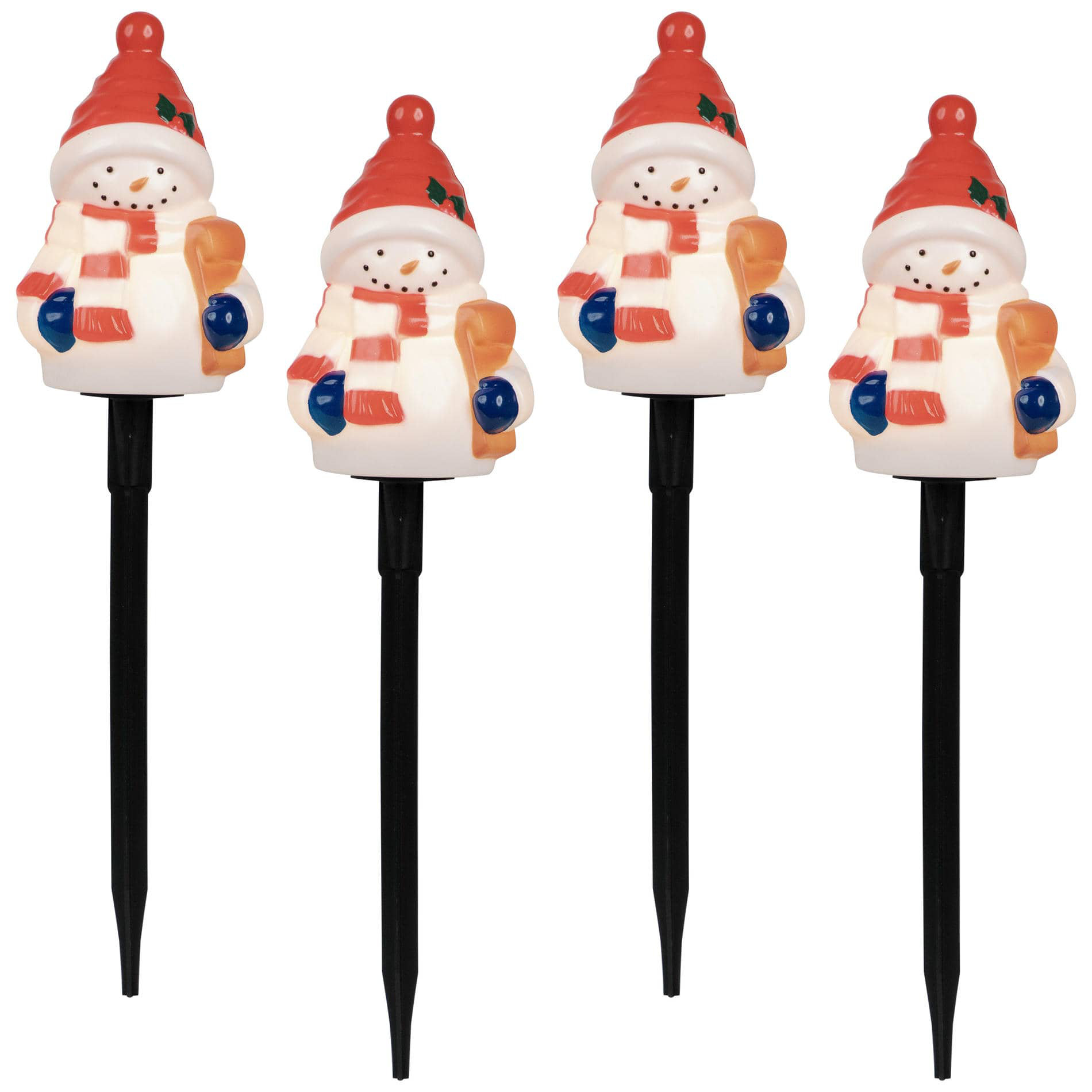 Northlight Seasonal Jolly Snowmen Christmas Pathway Markers 16" | Wayfair