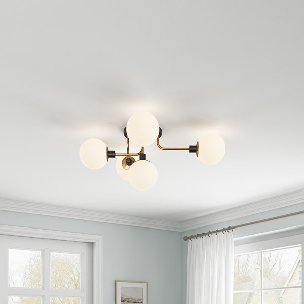 Modern & Contemporary Flush Mount Lighting | Wayfair