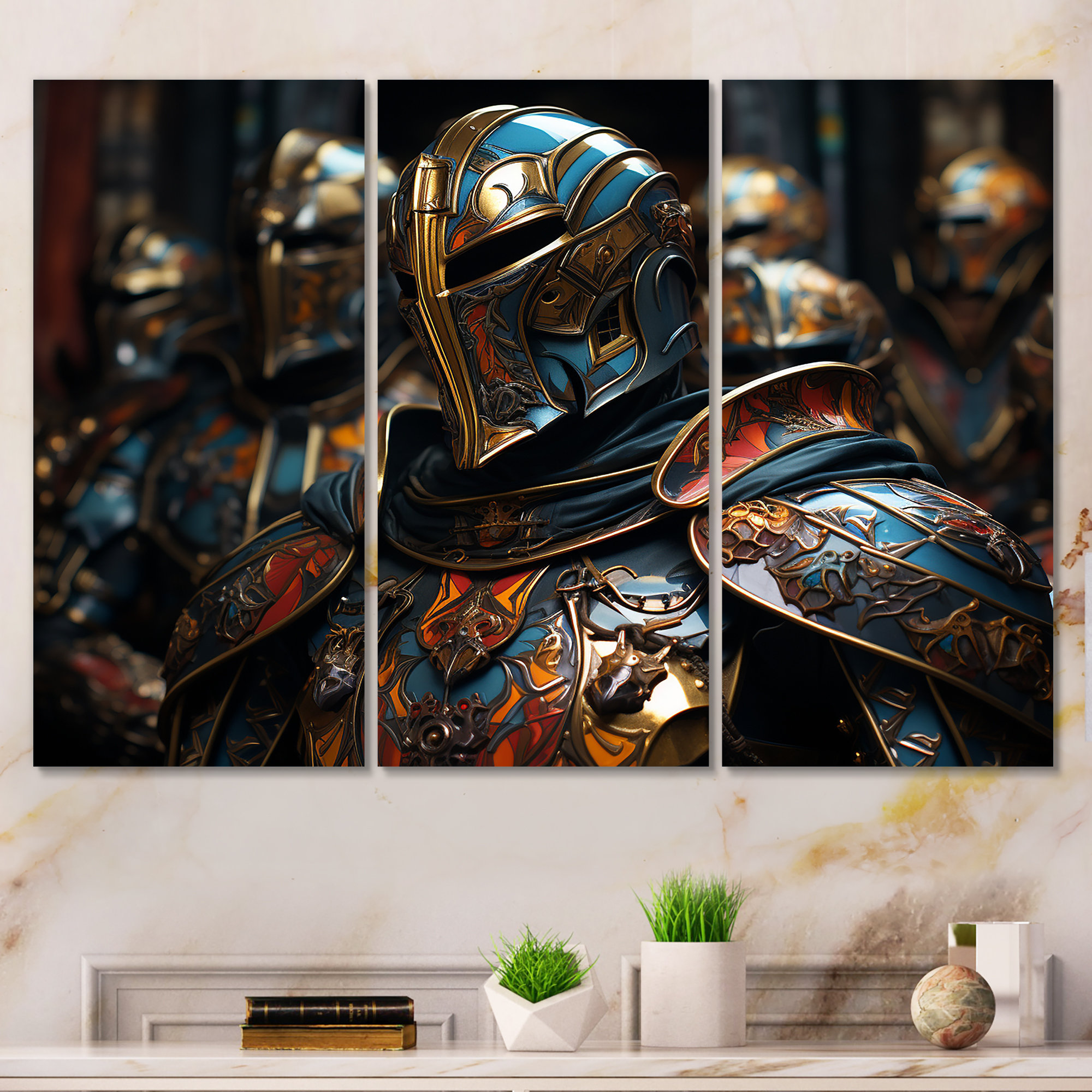 Lark Manor™ Medieval Knights I - Military Wall Art | Wayfair