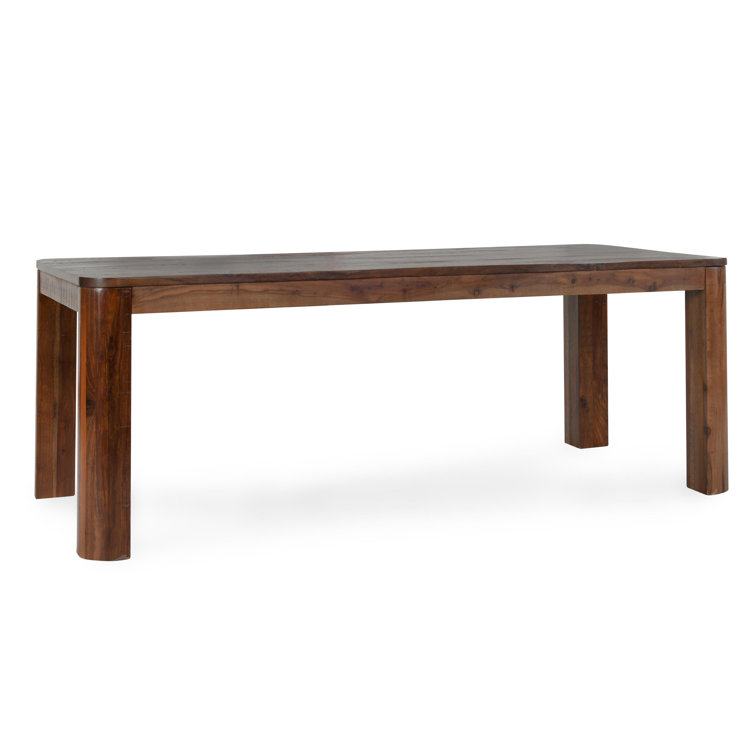Classic Home Nemi 84" Reclaimed Pine Wood Rectangular Dining Table| Wayfair