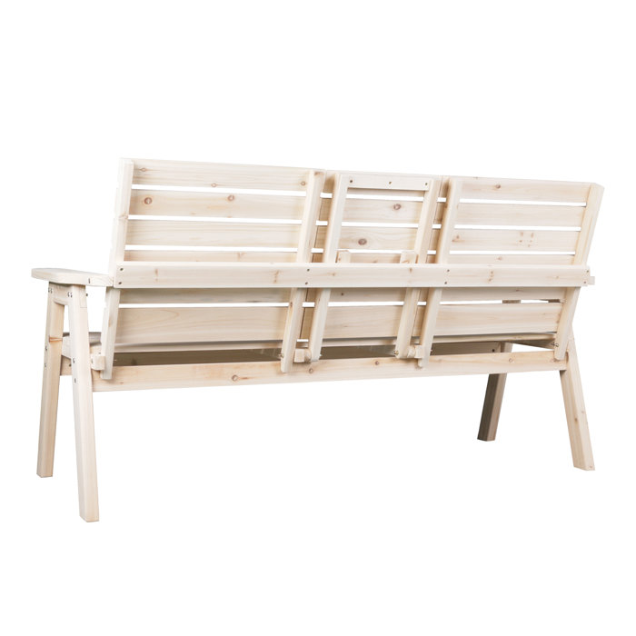 Union Rustic Gervais Outdoor Bench & Reviews | Wayfair