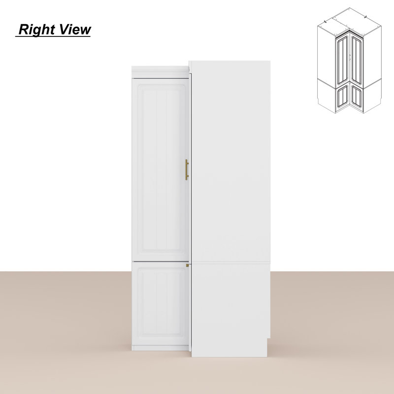 Latitude Run® L-Shaped Corner Wardrobe For Your Bedroom & Reviews ...