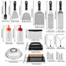 Breeins 17Pcs Griddle Accessories Kit Stainless Steel Flat Top ...