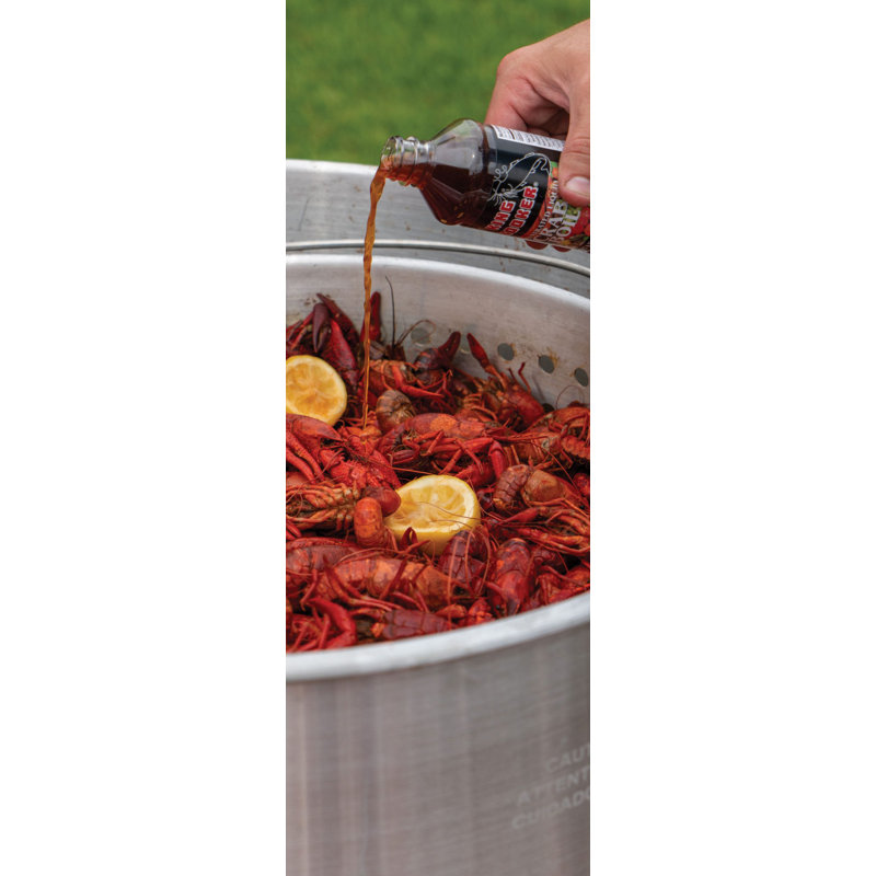 King Kooker 12″ Stainless Steel Double Jet Cooker Package | Wayfair