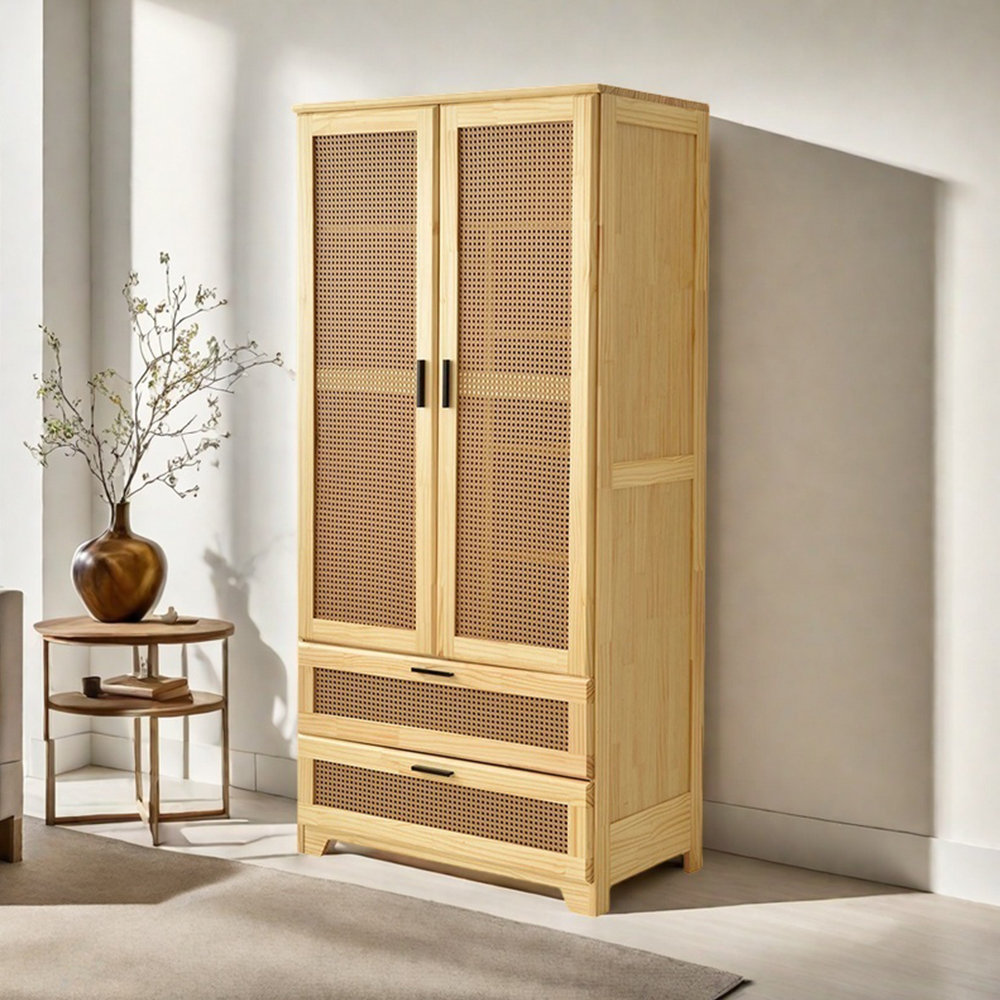 Parttlion Garde-robe de chambre simple moderne de style américain ...