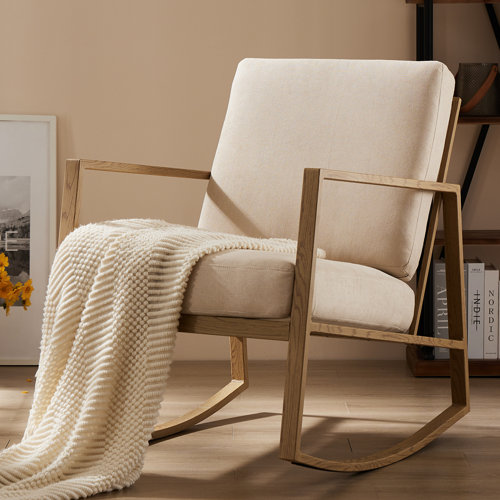 Wayfair | Beige Rocking Chairs You'll Love in 2023