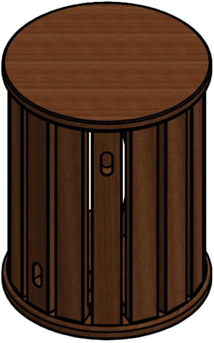 Ebern Designs 4in1 Stackable Wooden Stools, Set of 4 | Wayfair