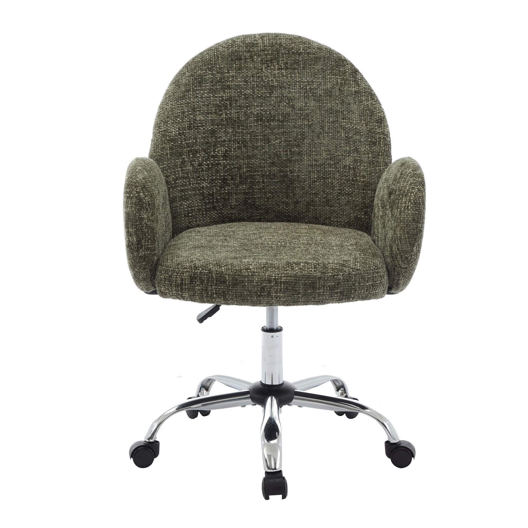Latitude Run® YTT Rotating Office Chair With High Backrest Armrest ...