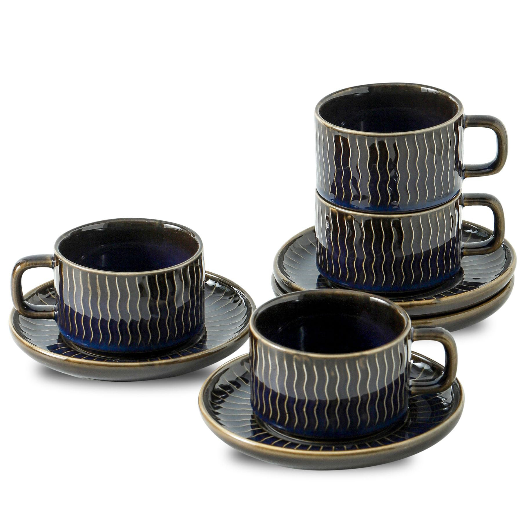 APPLIANCES & HOMEGOODS LIQUIDATION INC. Ceramic Cappuccino Cups And ...