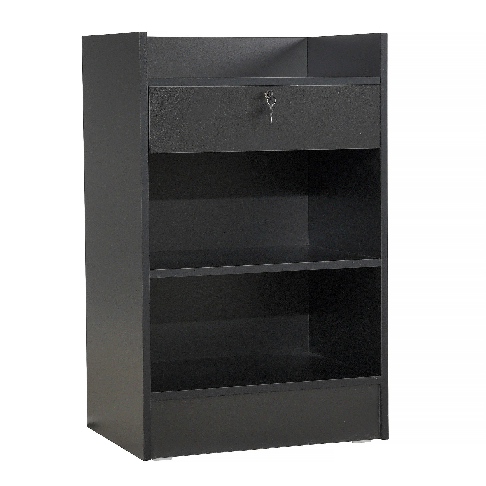 Latitude Run® Black Cash Register Stand Cash Package Cash Register ...