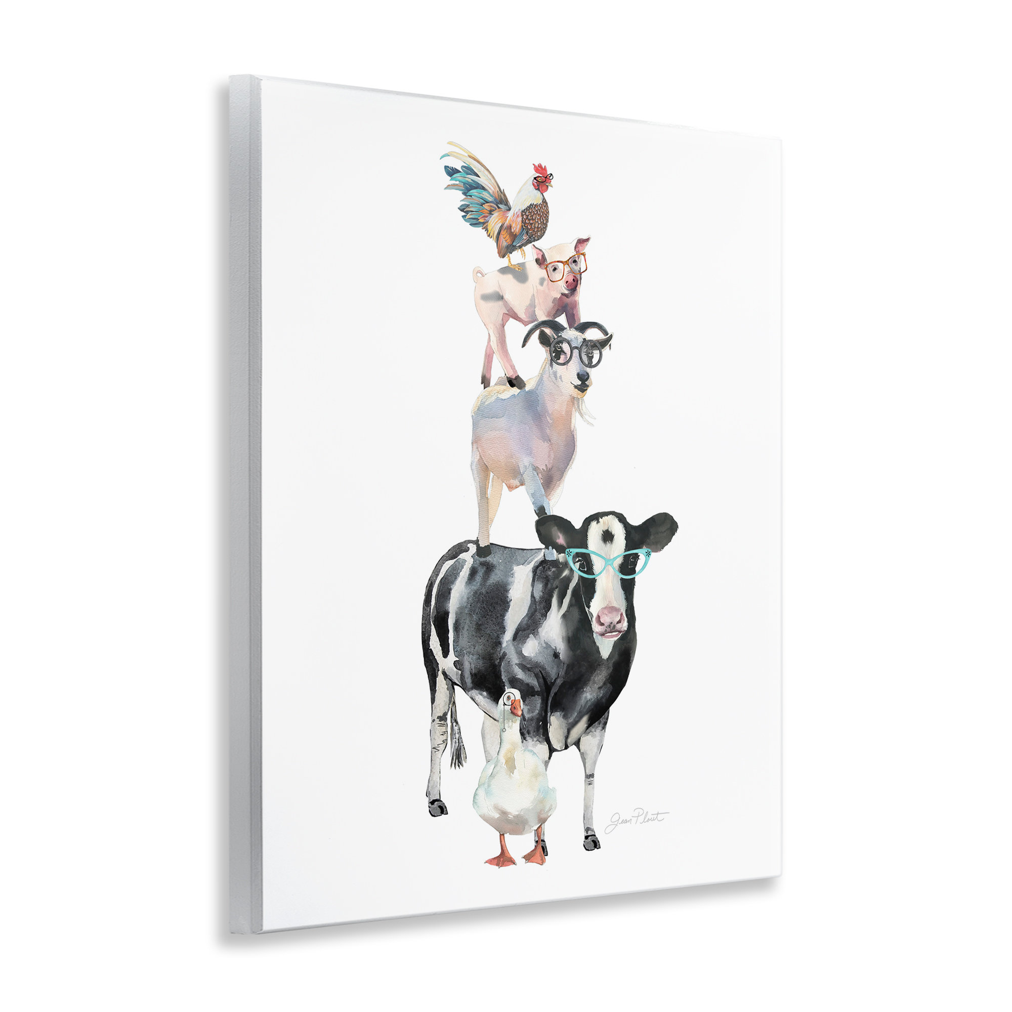 Ophelia & Co. Farm Animal Family Wall Plaque, design by Jean Plout ...