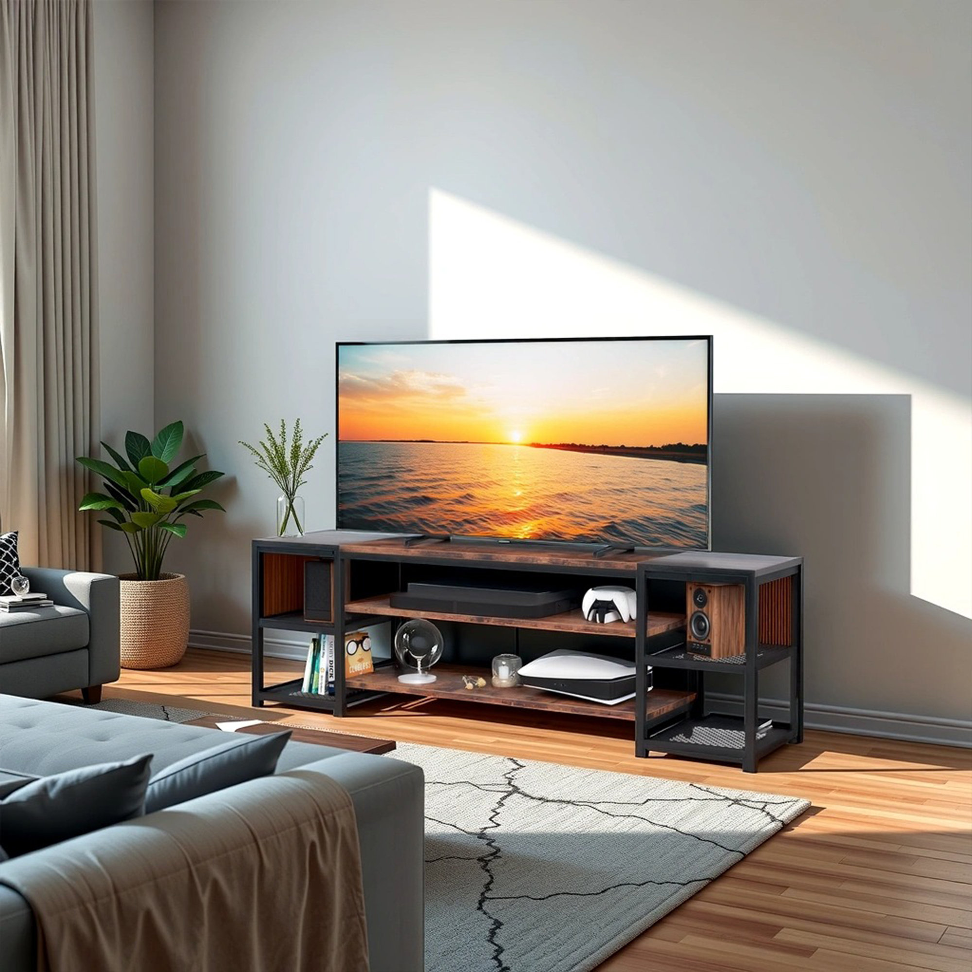 17 Stories Long Tv Stand | Wayfair