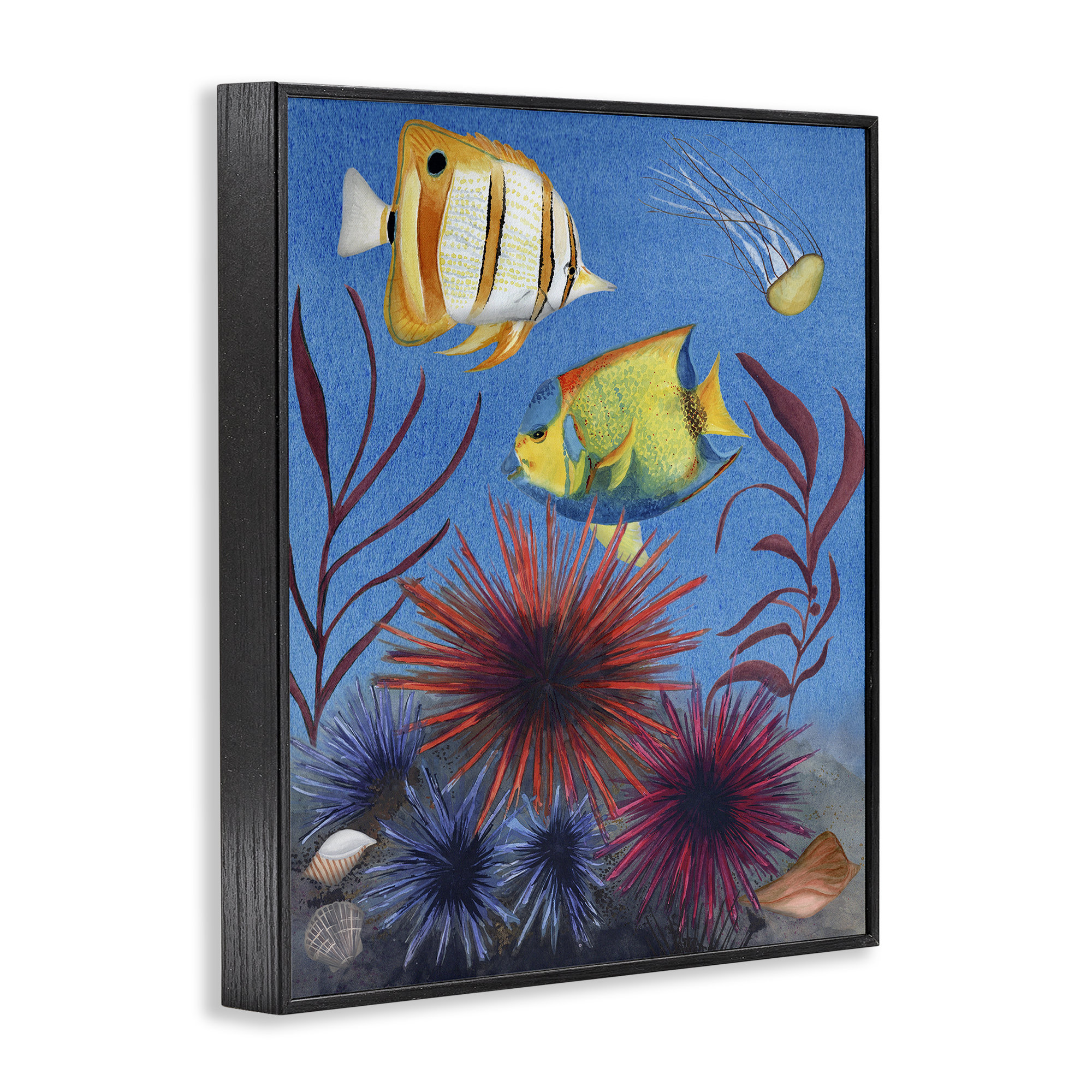 Breakwater Bay Seafaring Fish & Urchins Giclee Art by Michelle Ingari ...