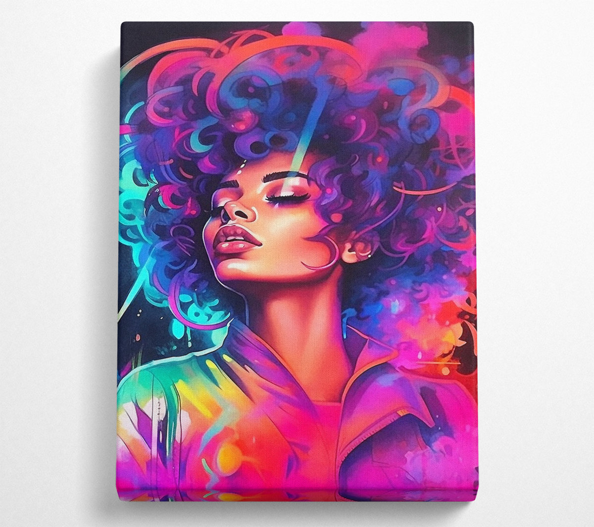 Fairmont Park Neon Vibes - Wrapped Canvas Art Prints | Wayfair.co.uk