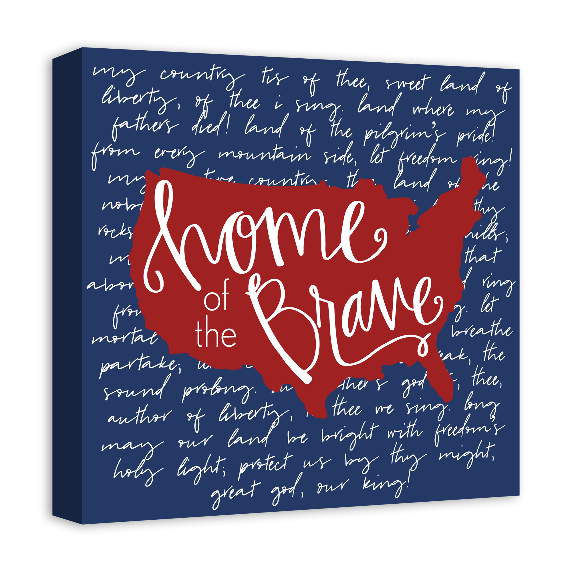 Trinx " Home Of The Brave " - Wayfair Canada