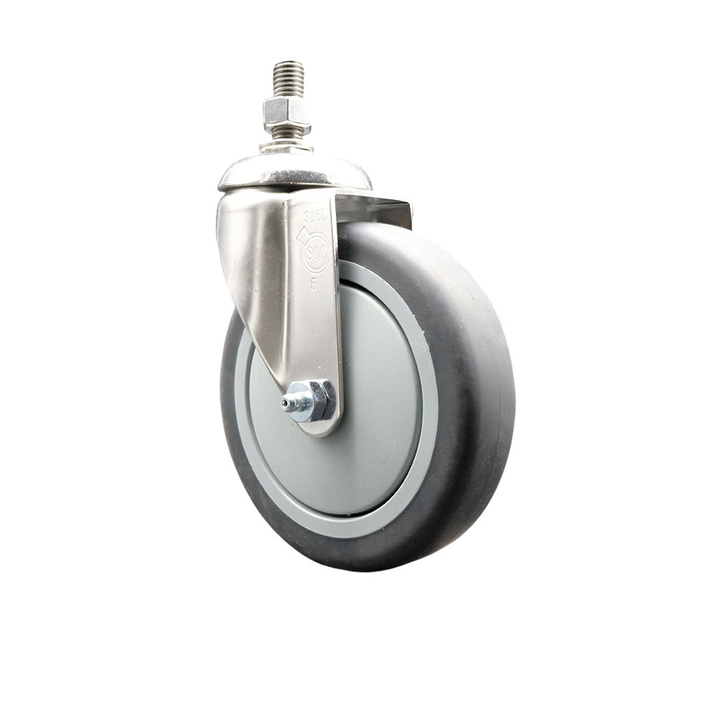 Service Caster Thermoplastic Rubber Casters | Wayfair
