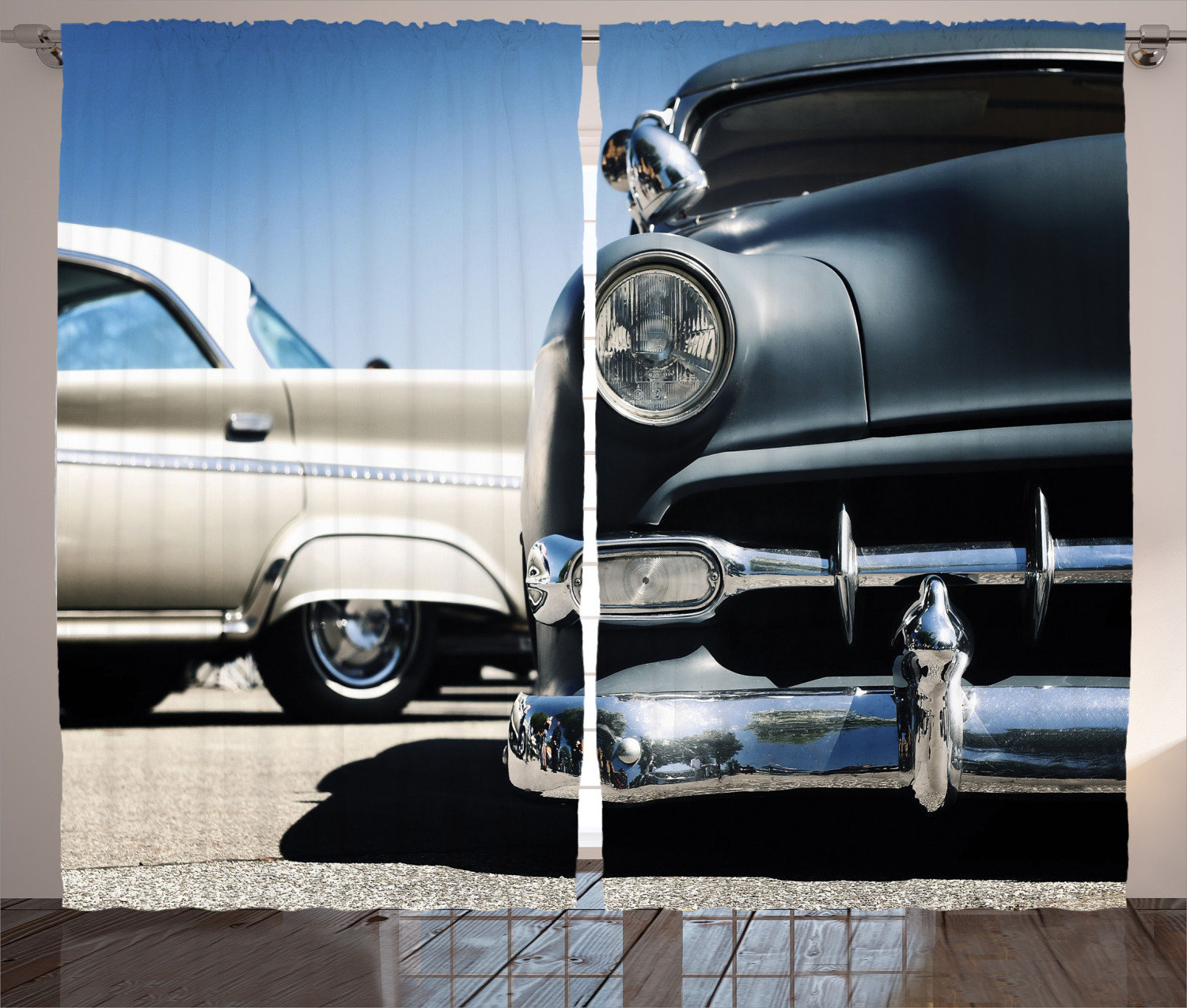 East Urban Home Car Semi-Sheer Rod Pocket Curtain Panels | Wayfair