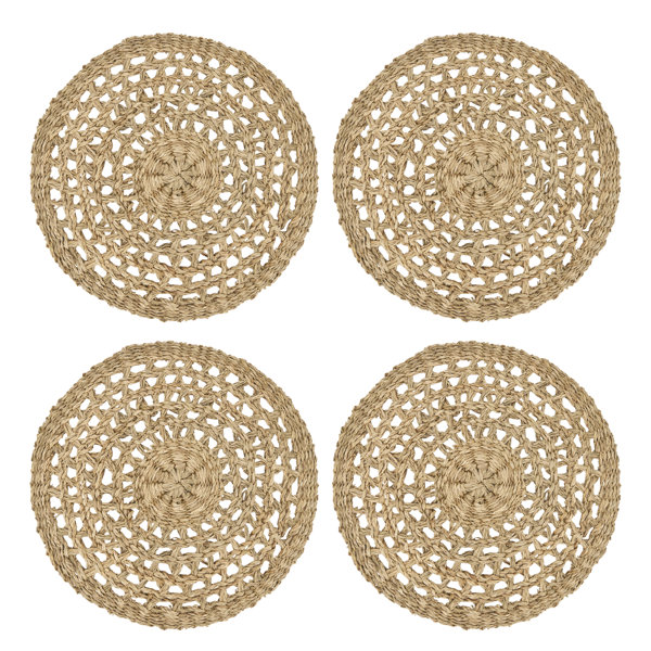 Birch Lane Lauderdale 100% Sea Grass Round Placemat - Wayfair Canada