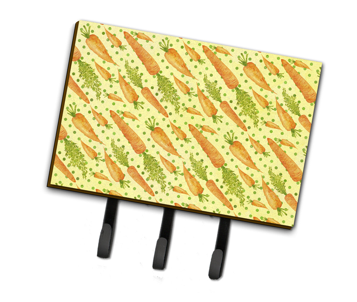 East Urban Home Carrots Wall Key Organizer with Key Hooks | Wayfair
