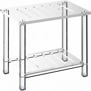 Orren Ellis Acrylic Shower Bench For Inside Bathroom Shower Stool | Wayfair