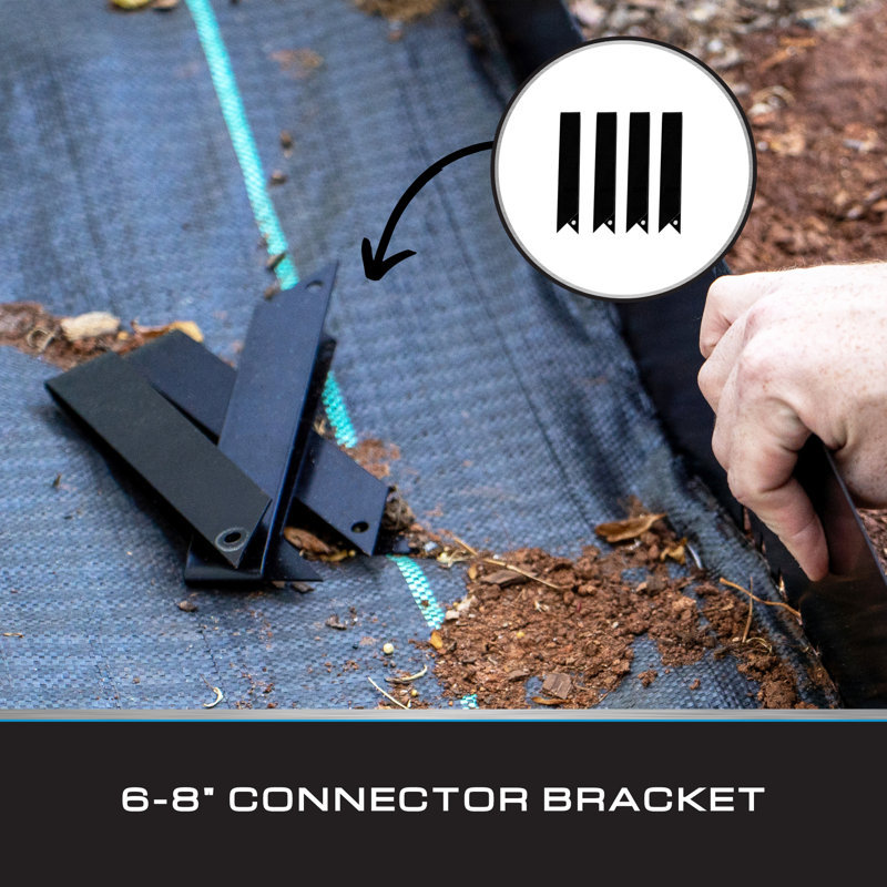 Tie Down 33226 Landscape Edging Connector for 6-8 in. Edging, 4-Pack ...