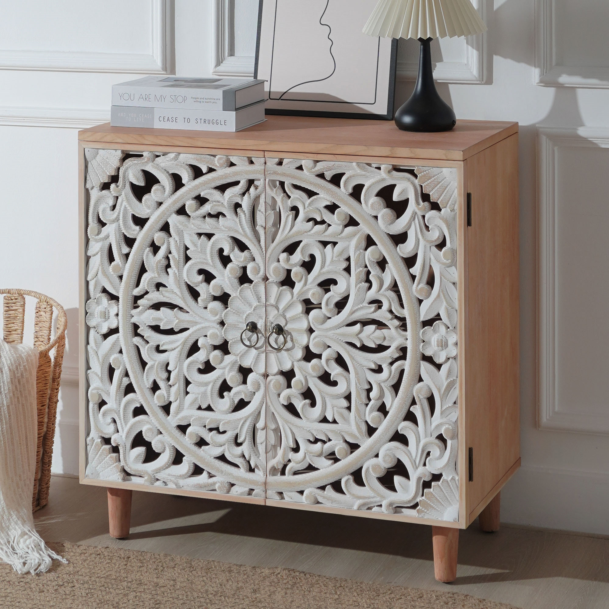 Bungalow Rose Knowell Accent Cabinet & Reviews | Wayfair