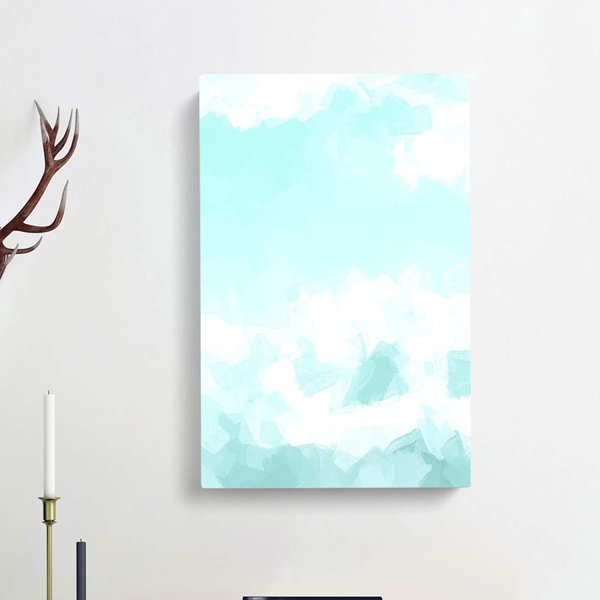 East Urban Home Clouded In Abstract - Wrapped Canvas Print | Wayfair.co.uk