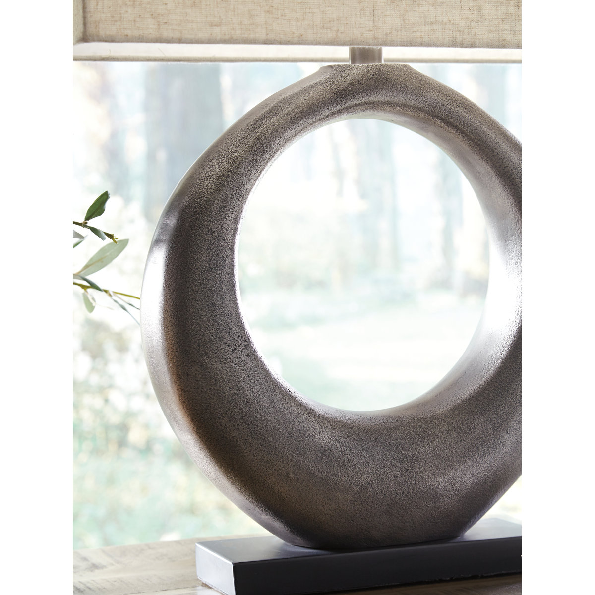 Wade Logan® Baasit 30" Antique Silver Table Lamp & Reviews | Wayfair