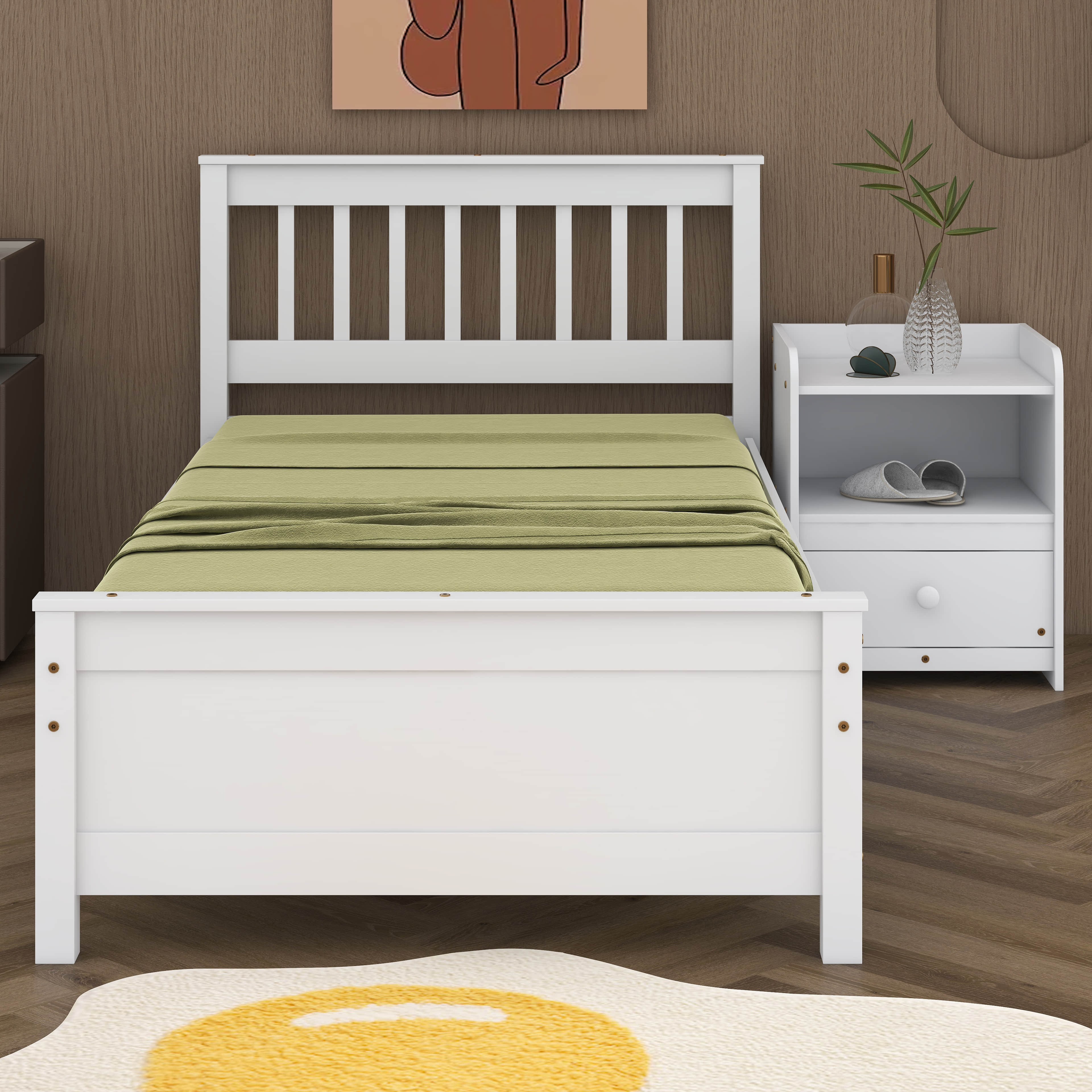 Red Barrel Studio® Full Bed Bedroom Furniture Set With 1 Full Beds ...