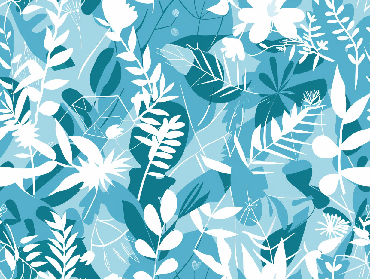 VisionDecor Botanical Print Bedding Cool Pattern Comforter Floral | Wayfair