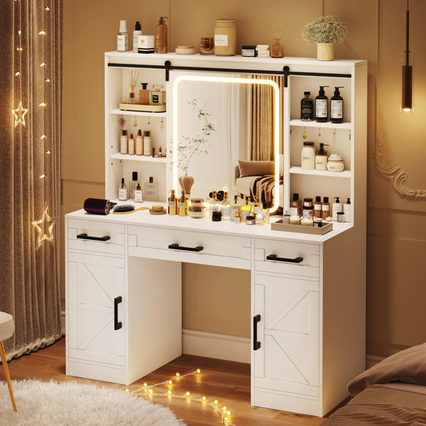 Gracie Oaks Amree Vanity | Wayfair