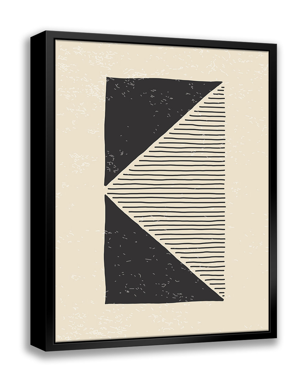ATX Art Group LLC Black Triangles Series #1 by Stanley Print House - on ...